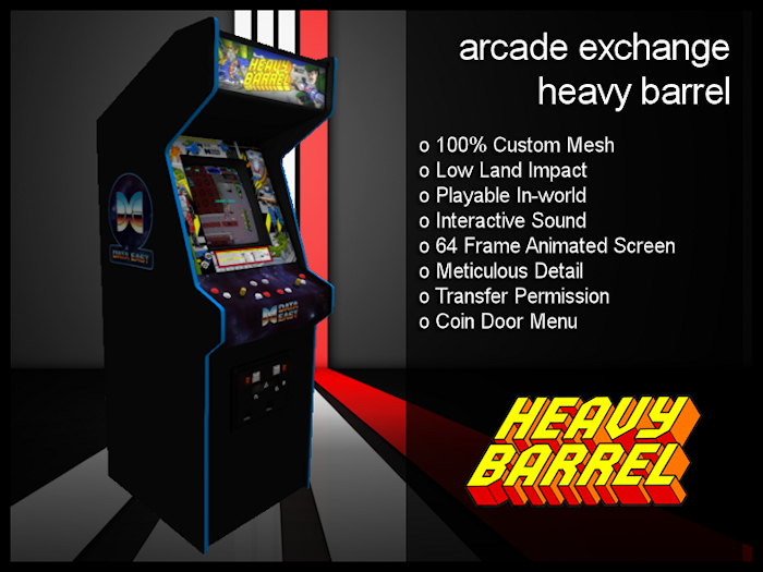Second Life Marketplace - [AMG] Arcade Exchange - Heavy Barrel